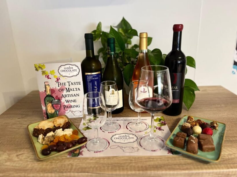 Malta: The Taste of Malta Artisan Wine Pairing - The Sum Up