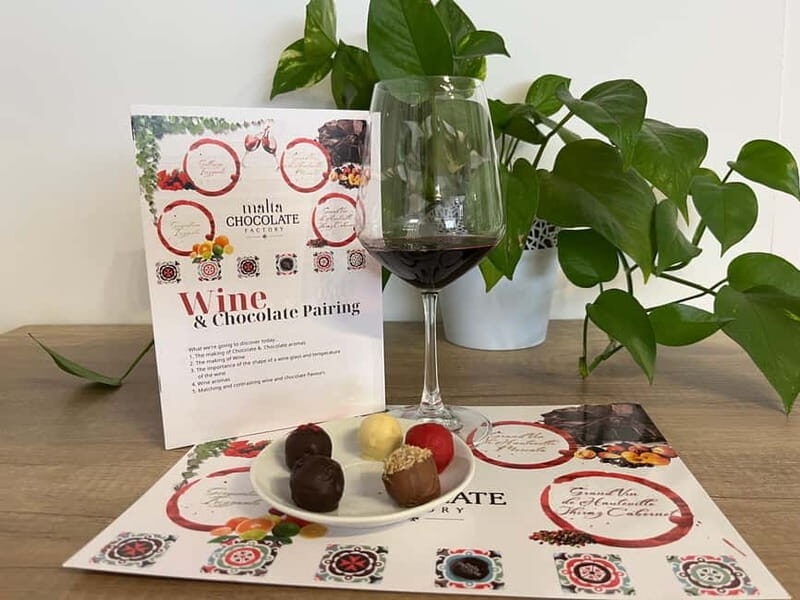 Malta: Wine and Chocolate Pairing Experience - What to Expect During the Tour