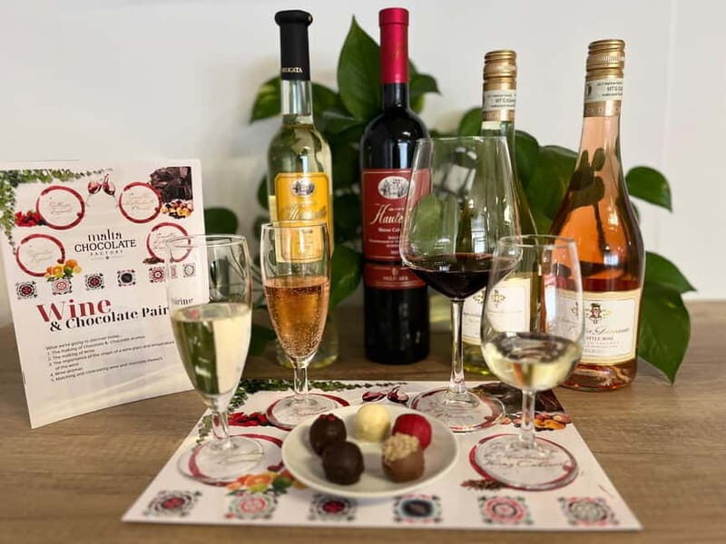 Malta: Wine and Chocolate Pairing Experience - Authenticities Highlighted by Guest Reviews