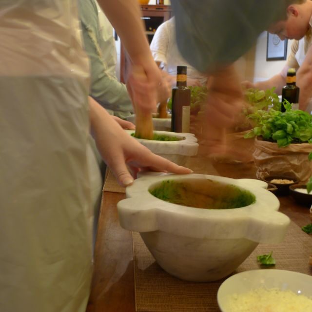 Manarola: Pesto Making Class with Tasting and Wine - The Tasting Experience: Wine and Focaccia