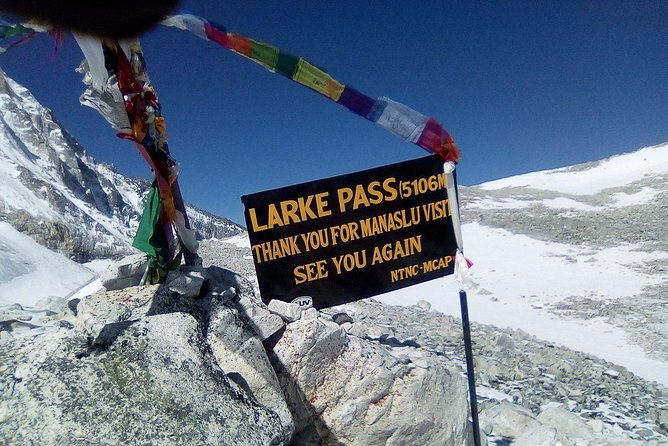 Manaslu Trek with Larke Pass - Key Points