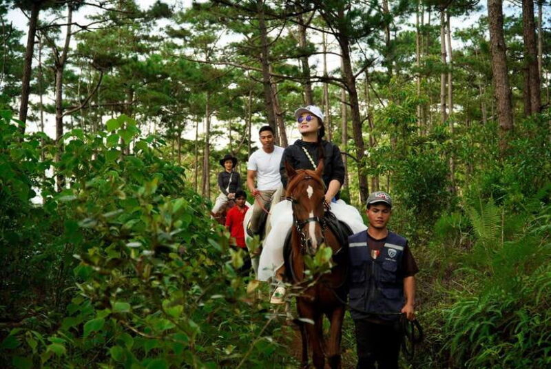 Mang Den: Horse Riding Tour with Drinks & Pickup - Frequently Asked Questions