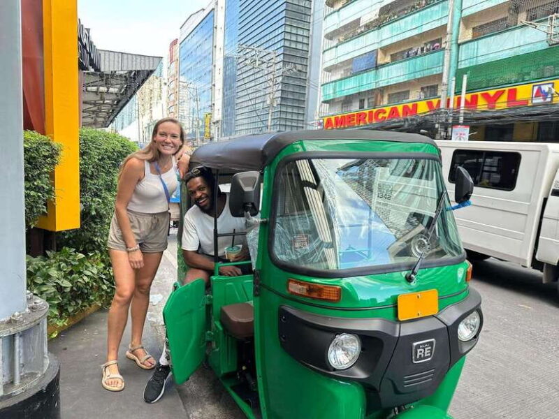 Manila: Guided Tuk Tuk Ride - Transportation and Group Size