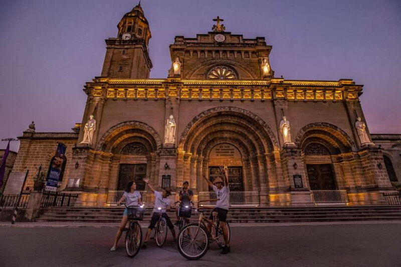 Manila: Intramuros Night Bamboo Bike Tour - The Itinerary: What You’ll See and Experience
