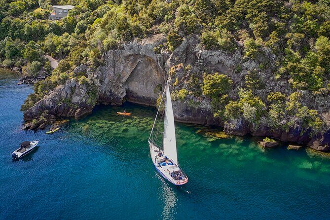 Maori Rock Carvings - Taupo Sailing Adventures - Kindred Spirit - An In-Depth Look at the Taupo Sailing Adventure