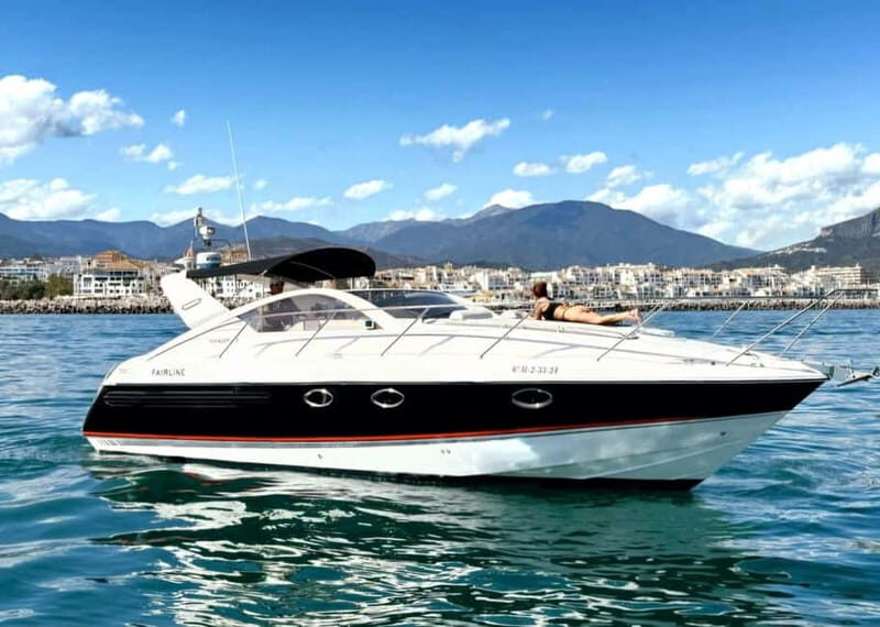 Marbella: 2-8 hour private cruise on luxury yacht Targa37 or Targa48 - Key Points