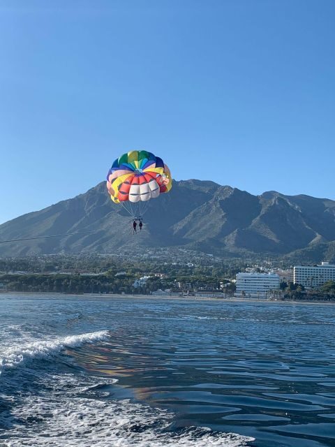 Marbella from the heights: Parasailing - FAQ