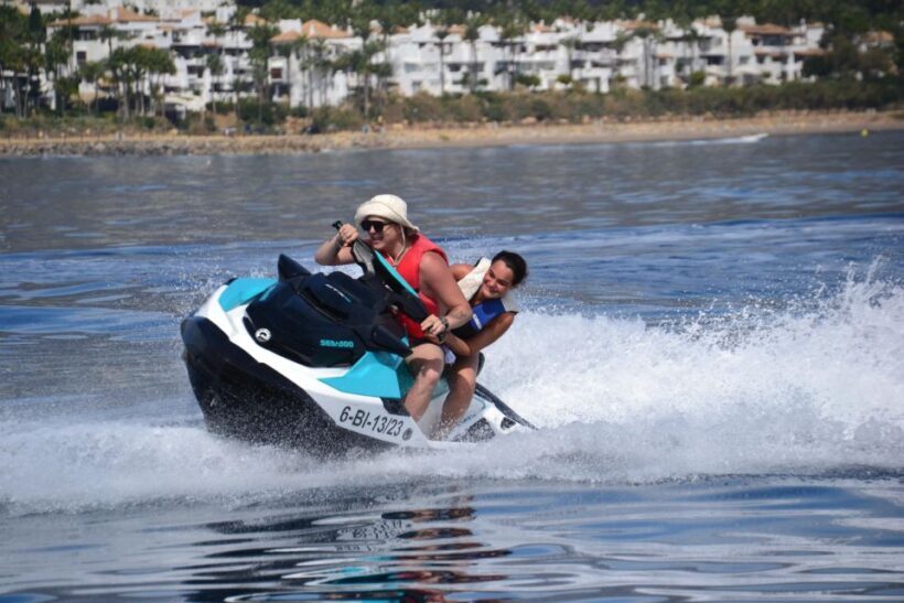 Marbella: Jet Ski at the Golden Mile - Who Will Find This Most Valuable?