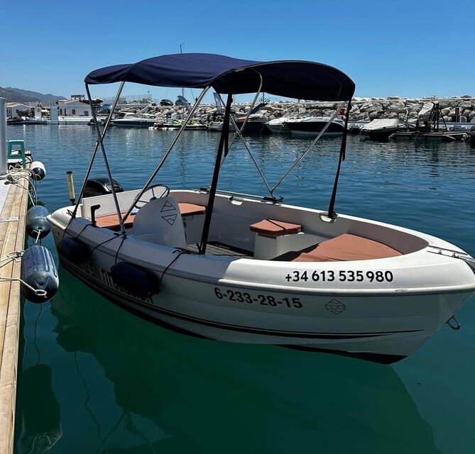 Marbella: Puerto Banús Boat Rental with No License Needed - The Sum Up