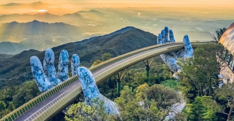 Marble Mountain and Golden Bridge - Ba Na Hills Private Tour - A Delicious Vietnamese Lunch