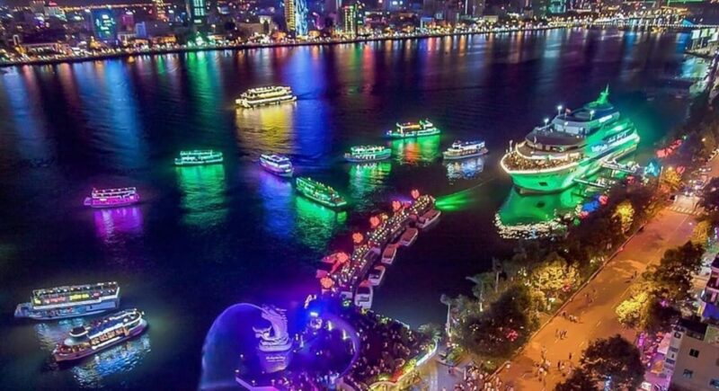 Marble Mountain - Lady Budha -Danang -Han River Night Cruise - Witnessing Lady Buddha atop Monkey Mountain