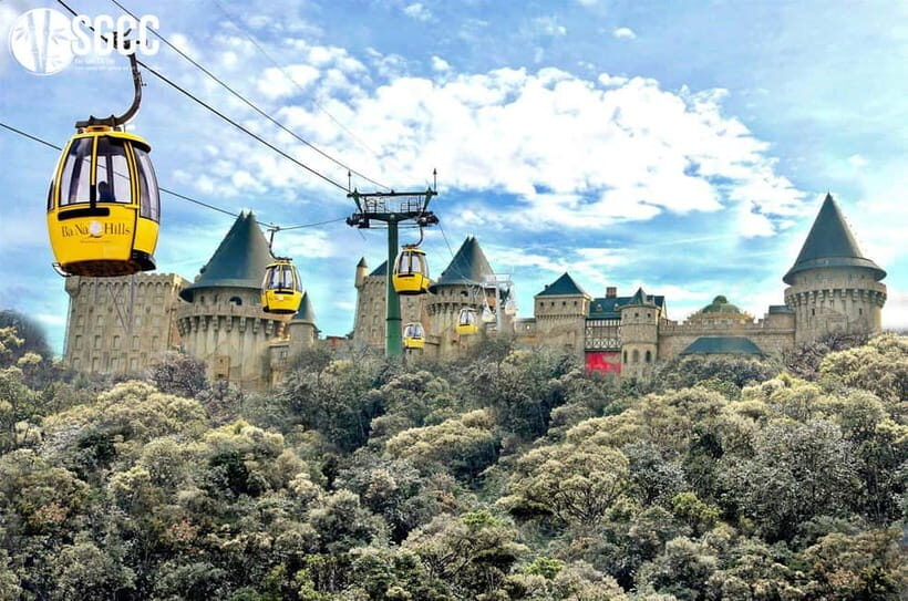 Marble Mountains and Golden Bridge- Ba Na Hills Private Tour - Riding the Cable Car to Ba Na Hills