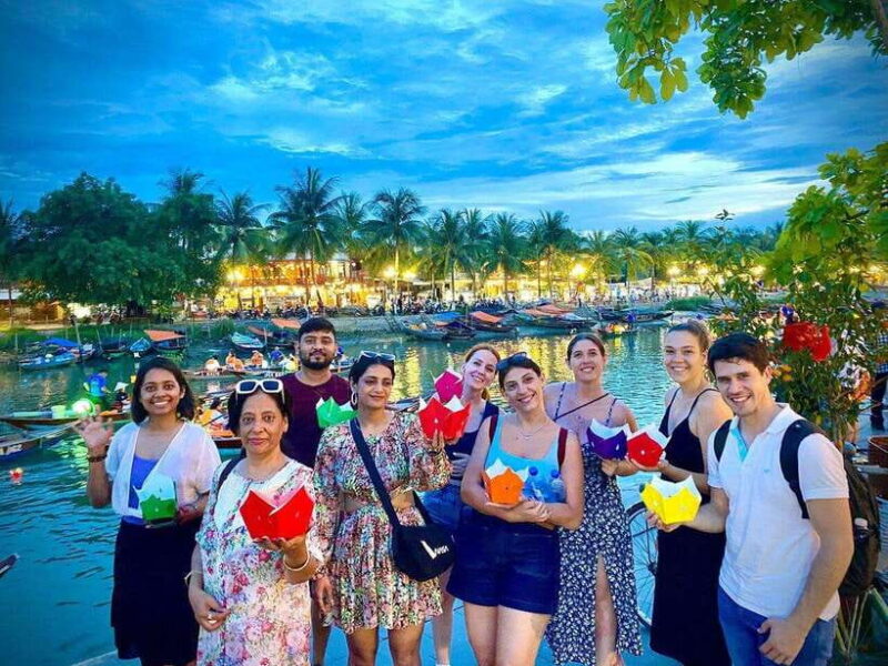 Marble Mountains & Hoi An City Tour with River Lantern - Hoi An: Streets, Bridges, and Culinary Delights