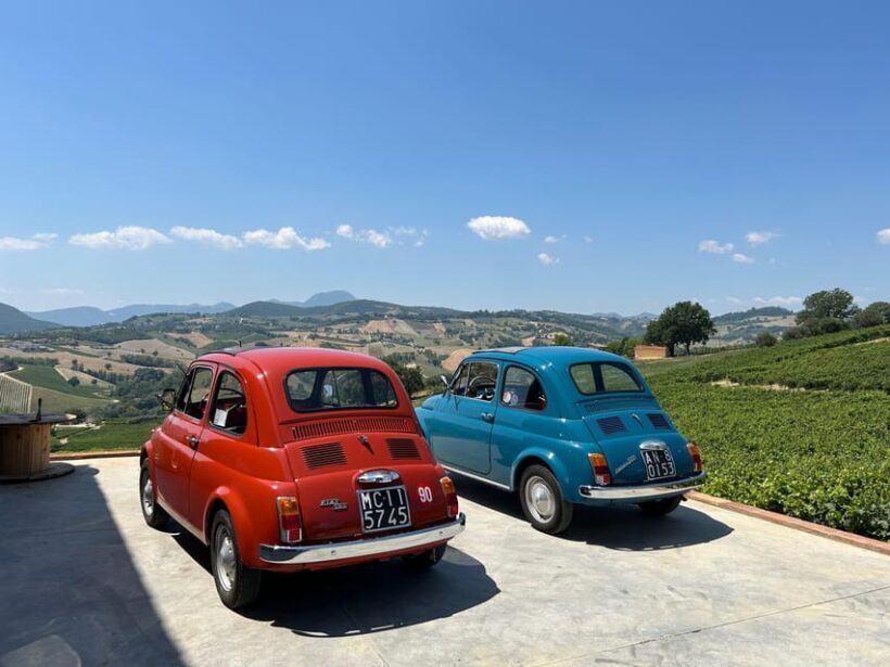 Marche: Tour in vintage Fiat 500 around Verdicchio hills - Key Points: