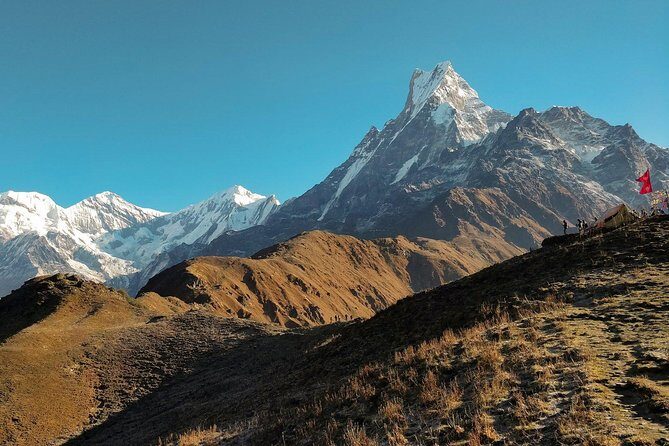 Mardi Himal and Khopra Ridge Private Guided Trek - Descending through Forests and Fields