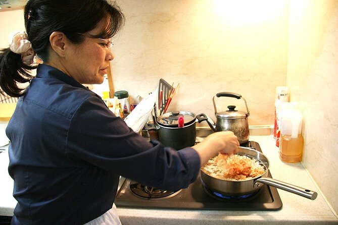 Market Tour & Nagoya Cooking Class With a Local Akiko in Her Home - Sharing the Homemade Meal