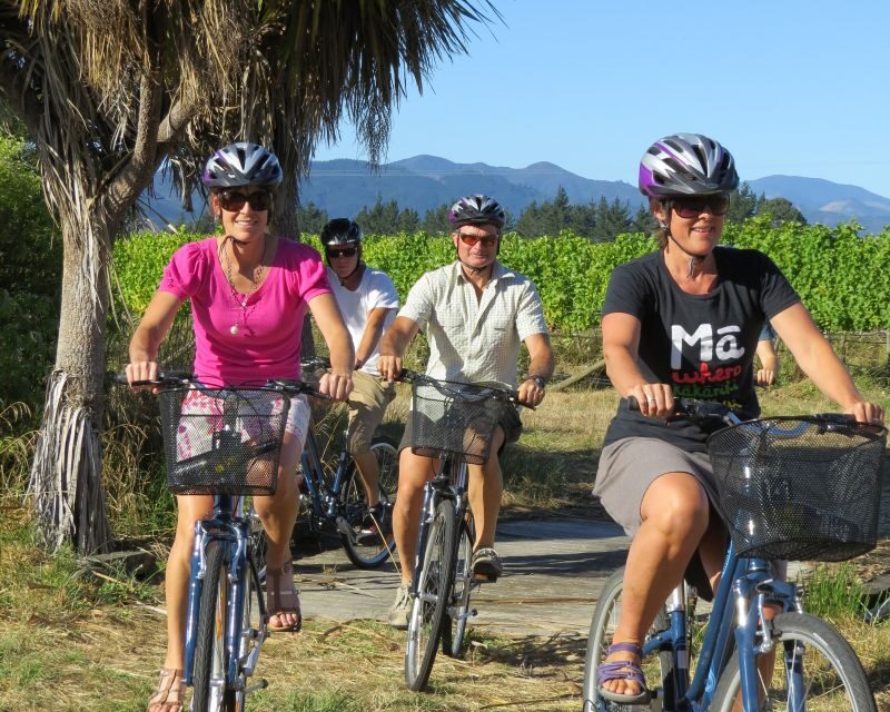 Marlborough: Half Guided and Half Self-Guided Bike Wine Tour - An Introduction to the Marlborough Bike Wine Tour