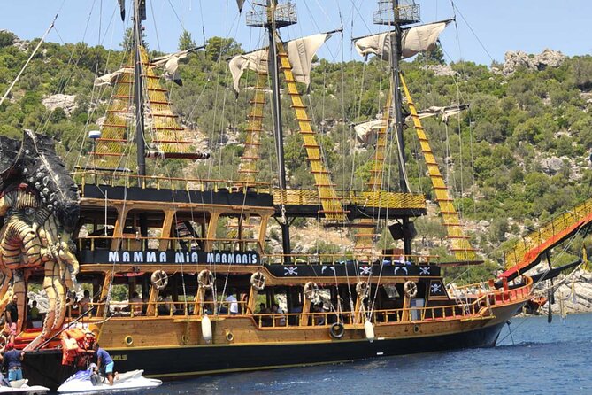 Marmaris All Inclusive Pirate Boat Trip With BBQ Lunch - Departure and Pickup Information