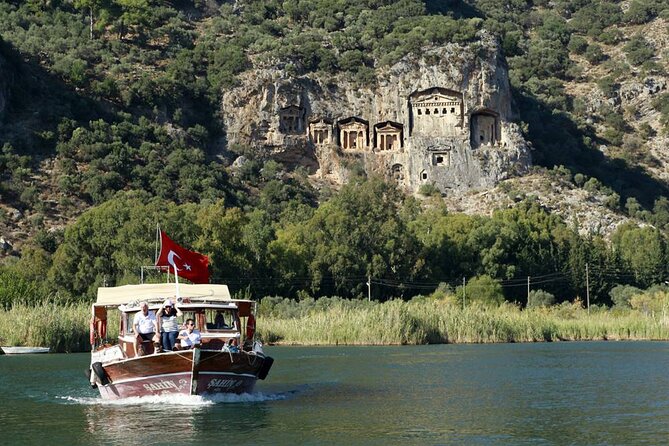 Marmaris Dalyan Tour By Boat With Famous Mud Baths & King Tombs - Scenic Boat Trip