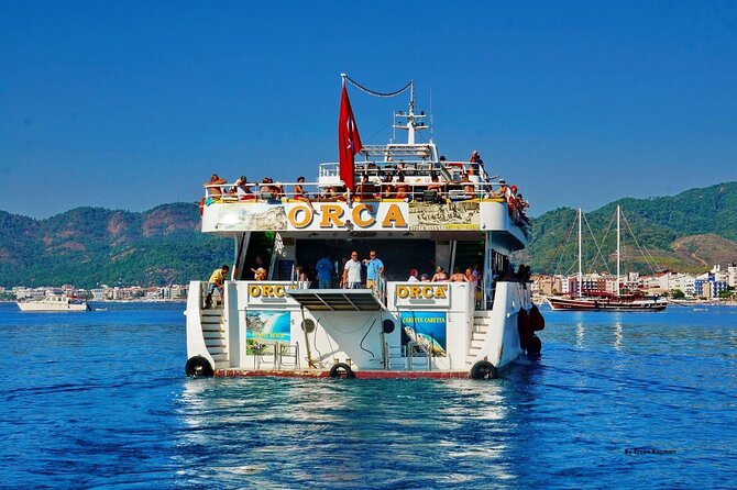 Marmaris Dalyan Tour By Boat With Famous Mud Baths & King Tombs - Turtle Beach Exploration