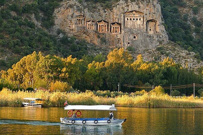 Marmaris Dalyan Tour By Boat With Famous Mud Baths & King Tombs - Rejuvenating Mud Baths