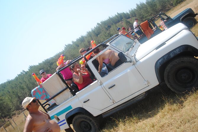 Marmaris & Icmeler Jeep Safari w/Water Fight, Colour & Foam Party - The Itinerary in Depth