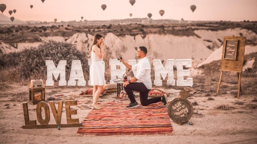 Marriage Proposal Surprise & Engagement in Cappadocia - Key Points