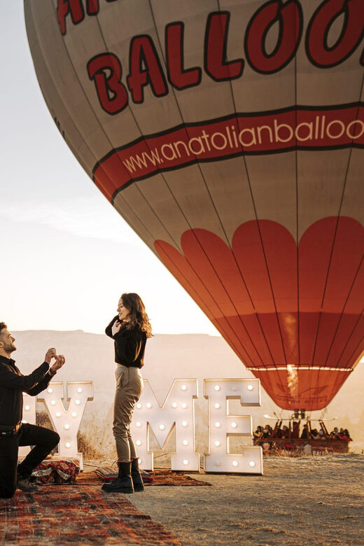 Marriage Proposal Surprise & Engagement in Cappadocia - The Sum Up