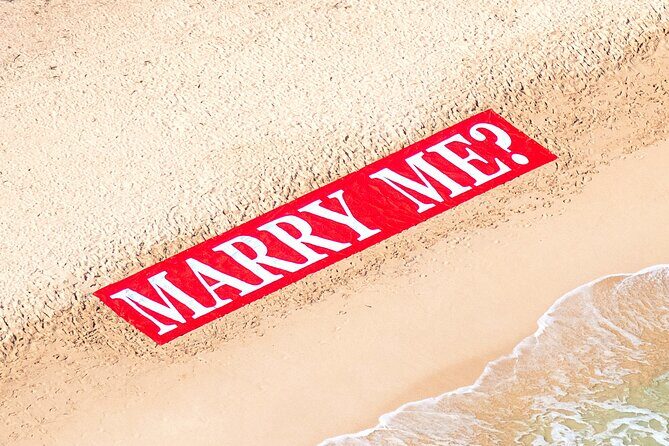 Marry Me Banner Flyover - Helicopter Proposal Flight - Who Will Love This Tour?