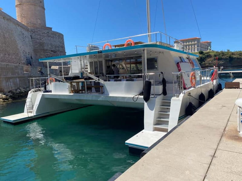 Marseille: Sunset catamaran cruise, buffet & drinks - FAQ