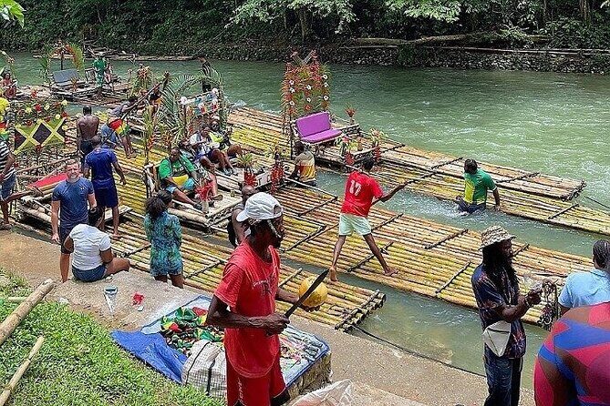 Martha Brae Rafting+Luminous Lagoon From Ocho Rios -Transfer only - Key Points