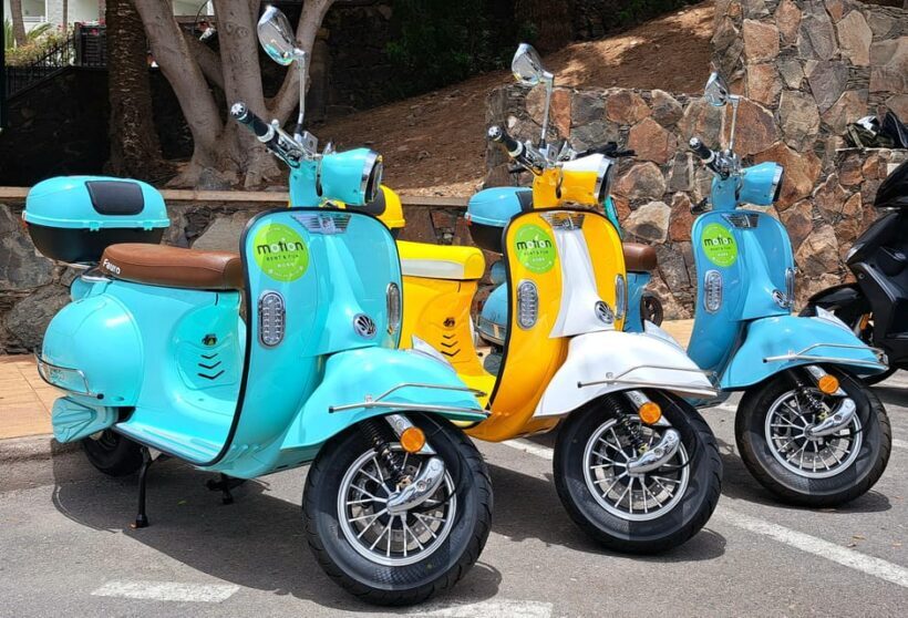 Maspalomas and Las Palmas: electric vintage scooter for rent - The Value Proposition