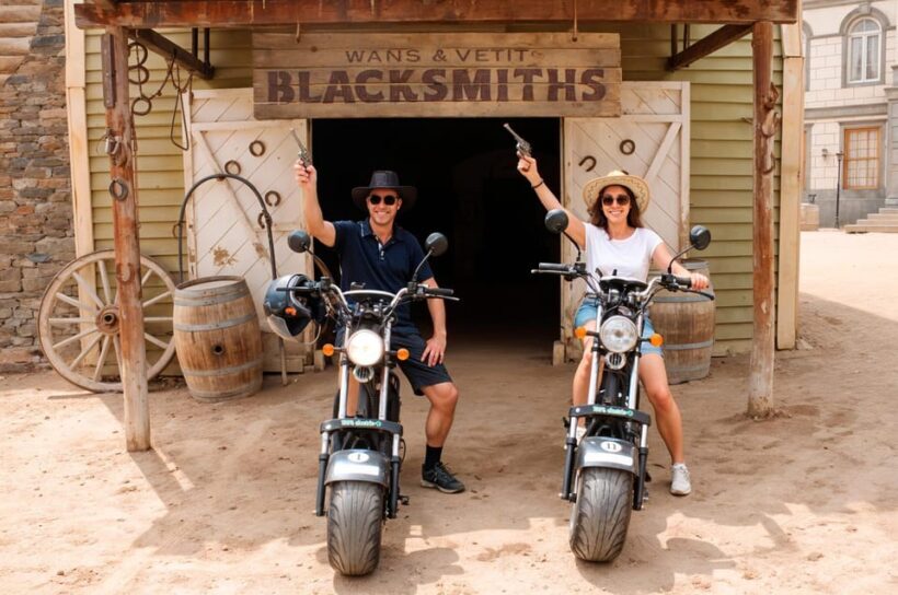 Maspalomas: E-Scooter or E-Bike Tour+Western Town Sioux City - Exploring Maspalomas on Two Wheels