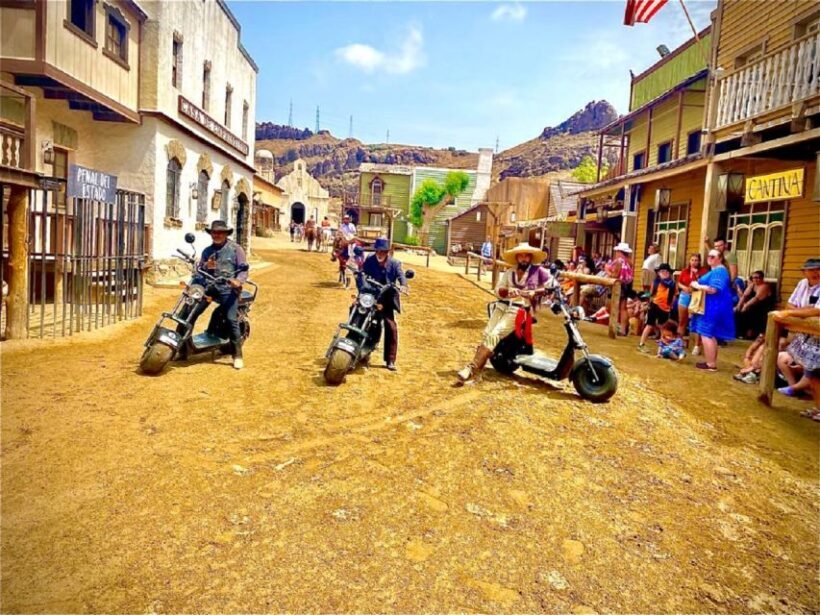 Maspalomas: E-Scooter or E-Bike Tour+Western Town Sioux City - FAQ