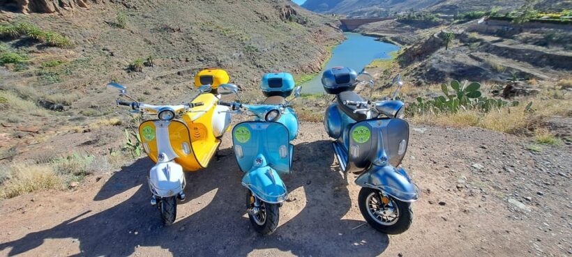 Maspalomas: tour of the Ayagaures on old electric scooters - Key Points