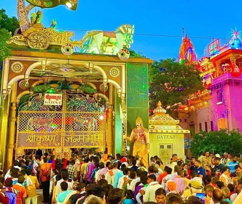 Mathura Vrindavan Day Trip Explore Culture From: Delhi/Agra - Key Points
