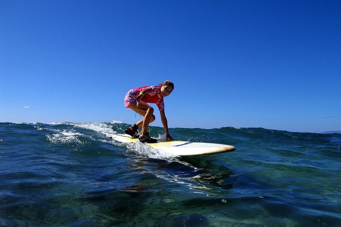 Maui Surf Instruction 101 at Kalama Beach in Kihei - The Experience in Action