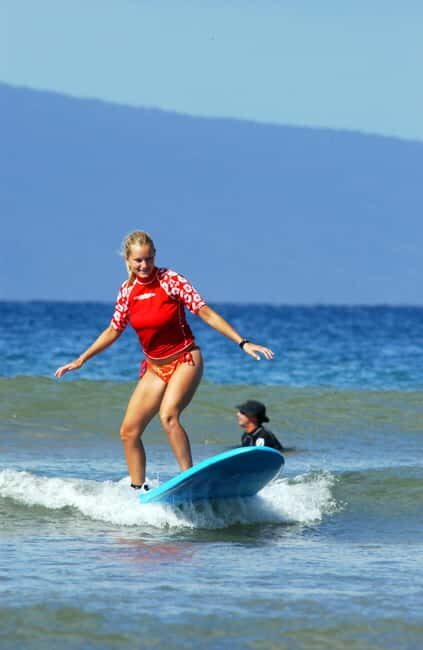 Maui: Surfing Lesson for everyone ; pure fun! - An Introduction to the Maui Surf Lesson Experience