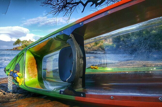 Maui's Only Clear Bottom Kayak Rental (priced per tandem kayak) - Key Points