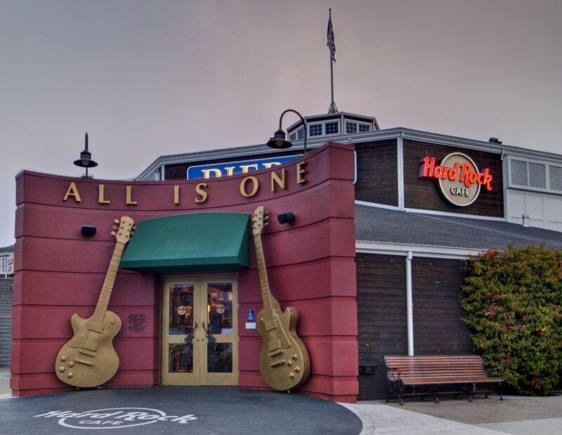 Meal at Hard Rock Cafe San Francisco at Pier 39 - Final Thoughts