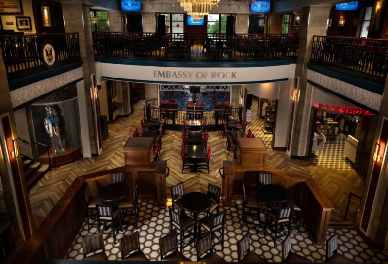 Meal at the Hard Rock Cafe Washington DC - Introduction