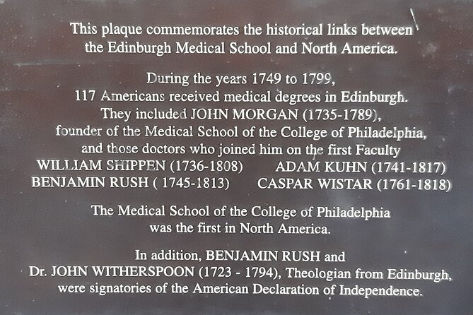 Medical and Surgical History of Edinburgh - Private Walking Tour - A Deep Dive into the Tour Experience