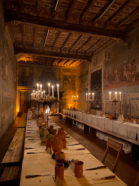 Medieval Dinner at Malpaga Castle - Language Support
