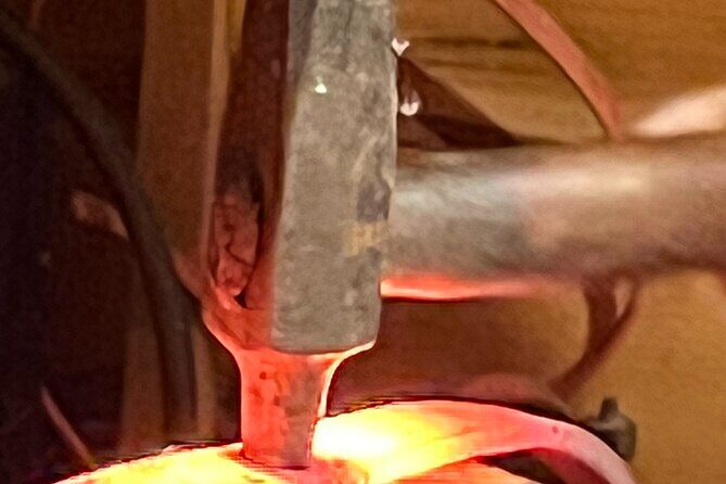 Meet a Working Blacksmith in a Colonial Town - An Authentic Encounter with a Blacksmith