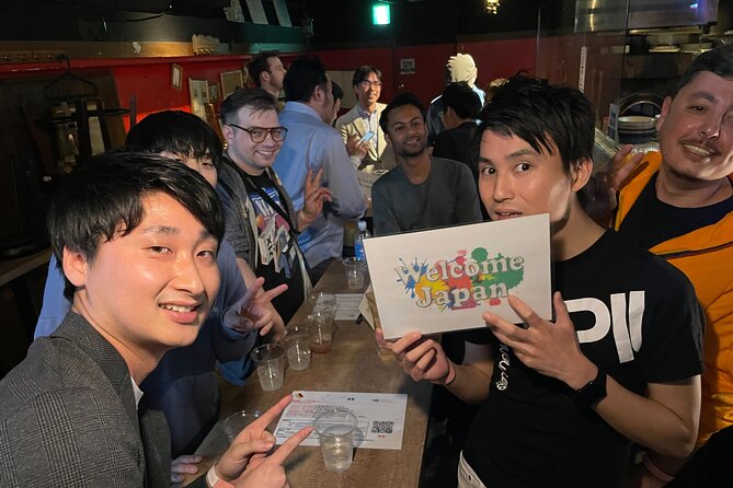 Meet and Fun Chat Osaka Locals With Drink All U Can Party Ticket - Mingle With Locals and Travelers