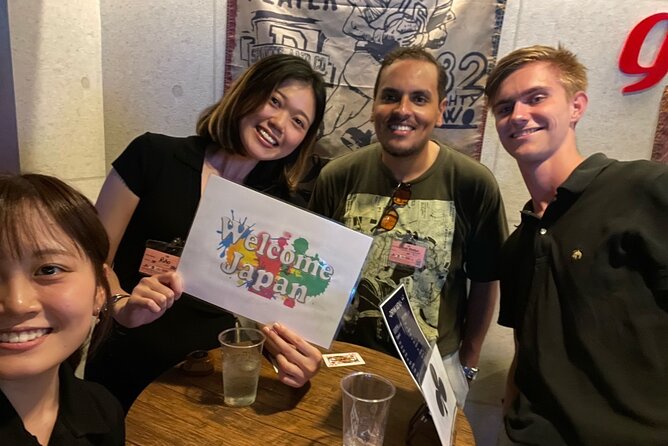 Meet Osaka Locals and Japanese Speaking Experience at Pub Umeda - Meeting Information