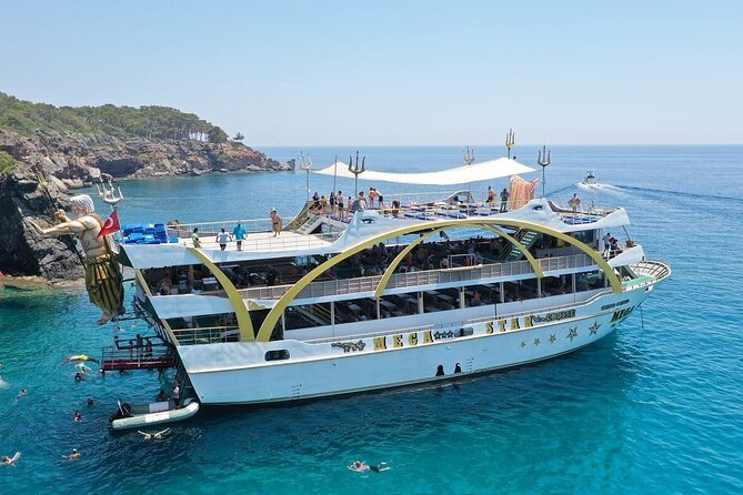 Mega Star Yacht Tour with Lunch, Foam Party & Transfer From Belek - An In-Depth Look at the Mega Star Yacht Tour