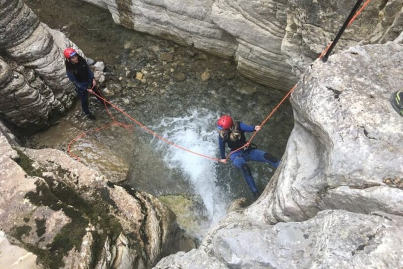 Megalo Papingo: Canyoning with Rappel Section B - An Authentic Adventure in Greece’s Zagori