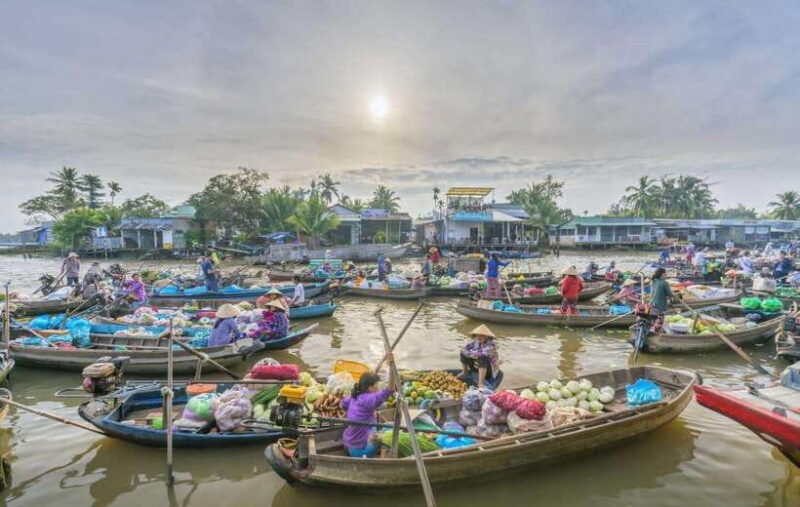 Mekong Delta 2 days Tour :Explore Cai Rang Floating Market - Evening in Can Tho