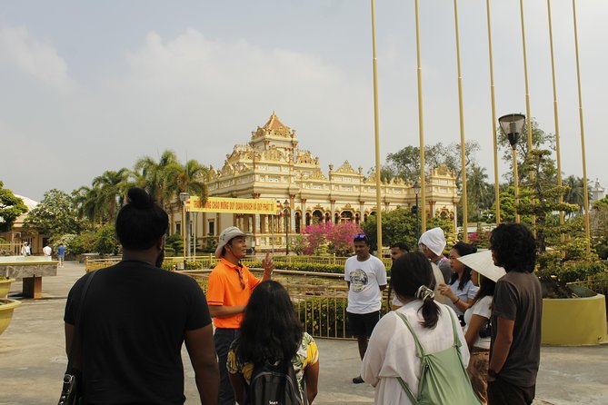 Mekong Delta Tuk Tuk, Vinh Trang pagoda and hand Rowing Sampan - Transportation, Group Size, and Pricing